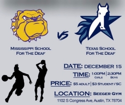Varsity Boys & Girls Basketball - TSD vs Mississippi School for the ...