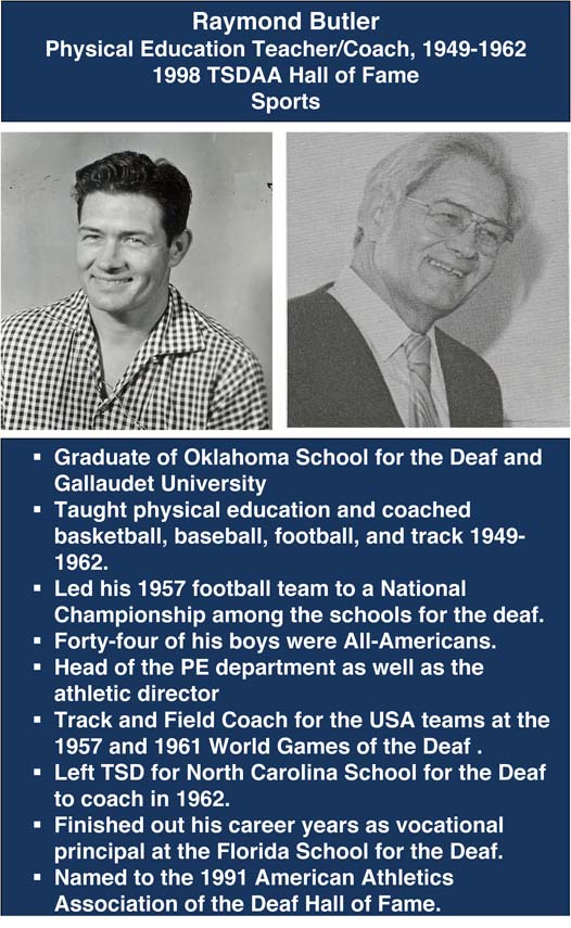Raymond Butler – Athletic Hall of Fame – TSD Athletics