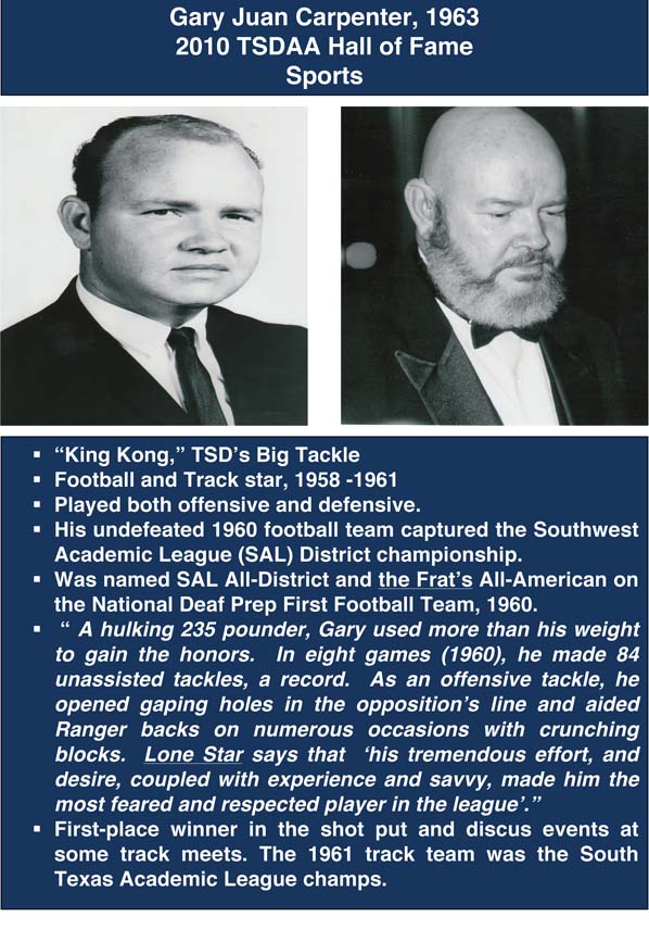 Gary Carpenter – Athletic Hall of Fame – TSD Athletics